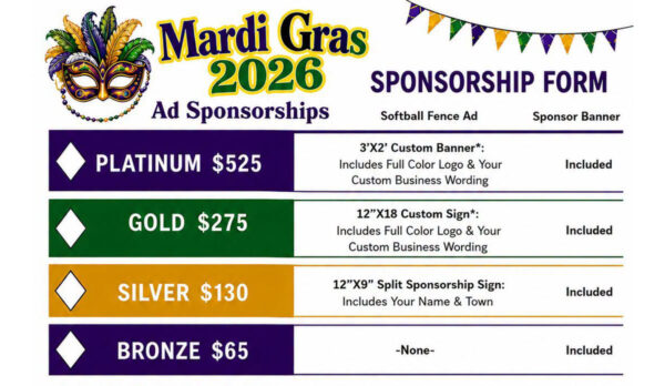 Lakewood Area Chamber Seeks Sponsors for Mardi Gras 2026 Fundraiser ...